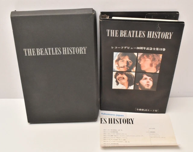 THE BEATLES HISTORY 1962-1967 30th anniversary 12CD Box set 1992 £121. ...