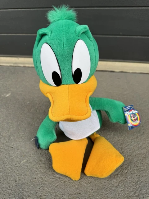 VINTAGE PLUCKY DUCK Applause Plush Toy 1990 18 Inch Large Tiny Toon ...