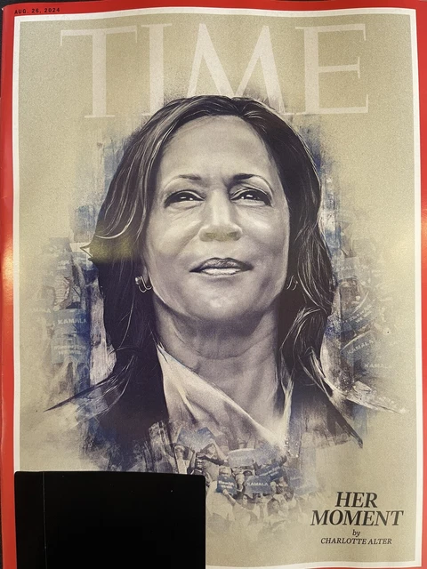KAMALA HARRIS TIME Magazine Her Moment August 2024 Brand New ...