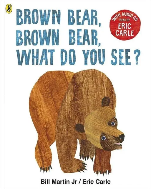ERIC CARLE | Brown Bear, Brown Bear, What Do You See? Book + CD ...