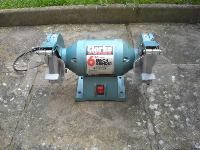 CLARKE METALWORKER 6& Bench Grinder CBG 6RC £40.00 - PicClick UK