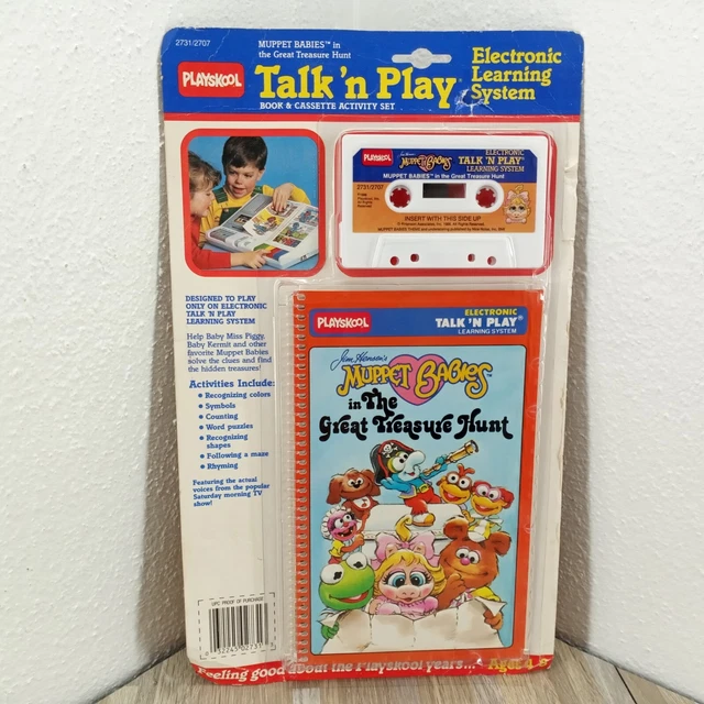 1980S TALK N Play Cassette & Book Muppet Babies In The Great Treasure ...