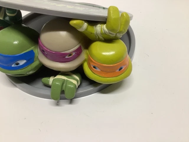 CAKE TOPPER TEENAGE Mutant Ninja Turtles Manhole Cover Set Decopac 2013 ...