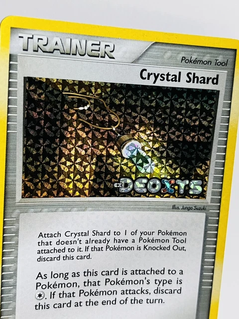 EX DEOXYS CRYSTAL Shard Reverse Stamped Holo Pokémon Card 85/107 $15.00 - PicClick AU