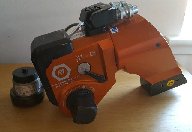 ATLAS COPCO RT-8 USA Hydraulic Square D Torque Wrench 10845Nm 8000ft/lb ...