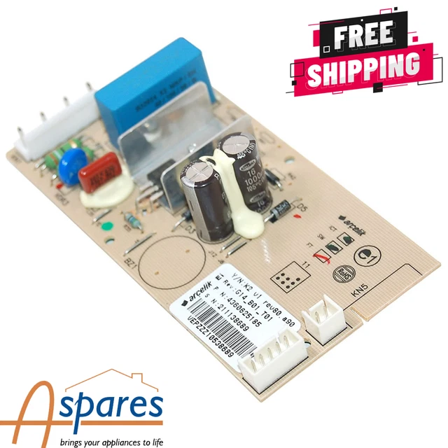 GENUINE BEKO FRIDGE Refrigerator Freezer Pcb Control Board Module ...