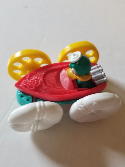 Mcdonalds 1990 Tiny Toons Flip Car Happy Meal Toy Babs Bunny Plucky