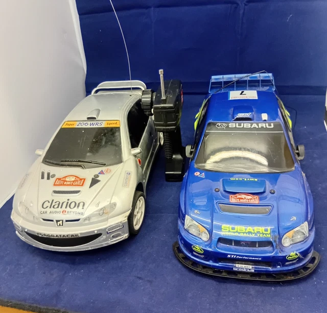 TAMIYA RC CARS: Peugot 206 and Subaru Impreza with Tamiya TT-01 ...