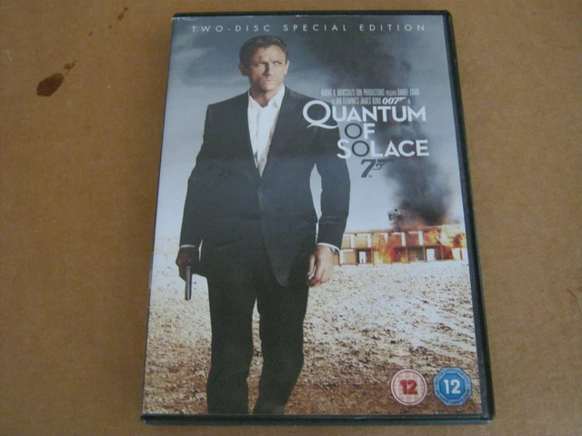 QUANTUM OF SOLACE (Dvd) 2 Disc Special Edition James Bond EUR 0,58 - PicClick IT