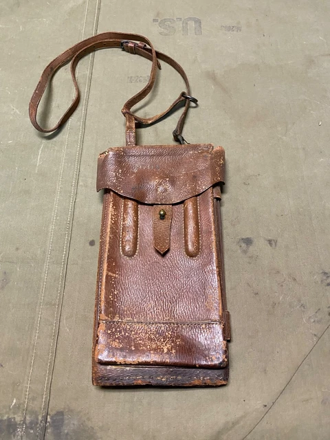 ORIGINAL WWI US Army M1917 Officer Map Carry Case & Carry Sling £141.68 ...