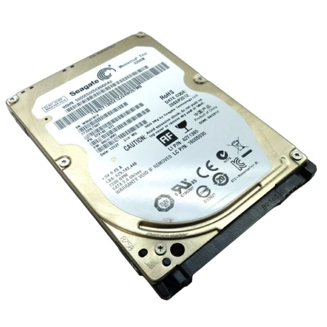 SEAGATE 320GO DISQUE Hdd Sata Momentus 7,2Rpm 7Mm EUR 39,48 - PicClick FR