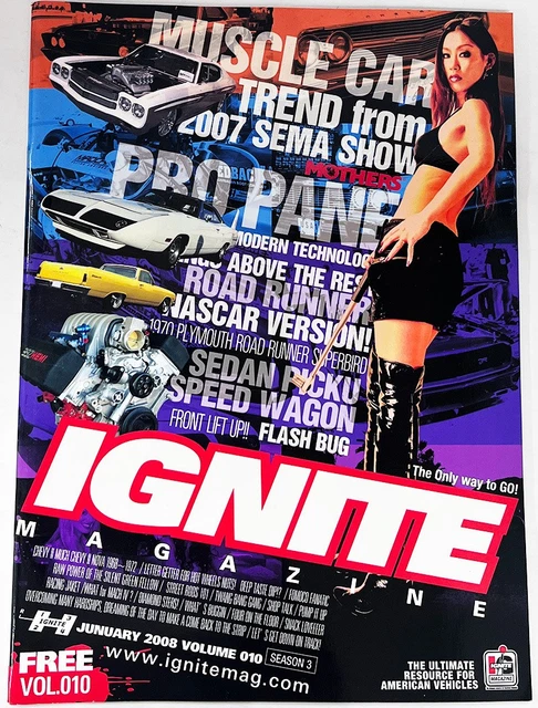 IGNITE IGNITE 2008/1 vol.10 Hot Rod Muscle Car Rest Mod Callook Drag ...