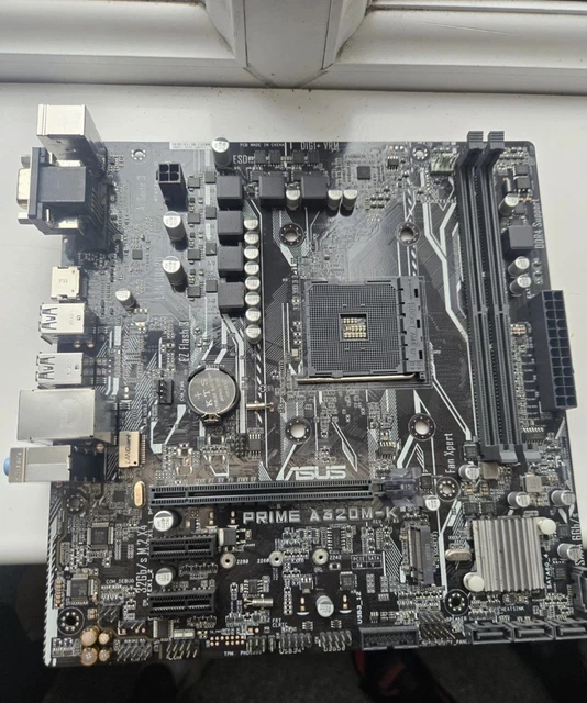 ASUS PRIME A320M-K AM4 DDR4 M-ATX Motherboard with I/O Shield and Backplate £37.13 - PicClick UK