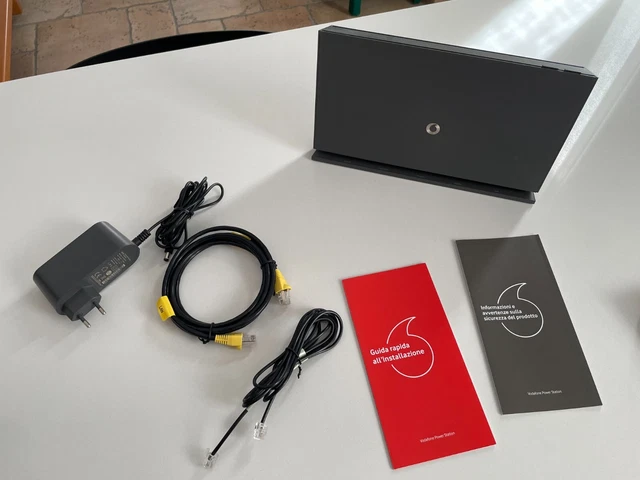 VODAFONE SHG3000 1,7GBIT/S Power Station Modem Wi-Fi Router - Nero EUR ...