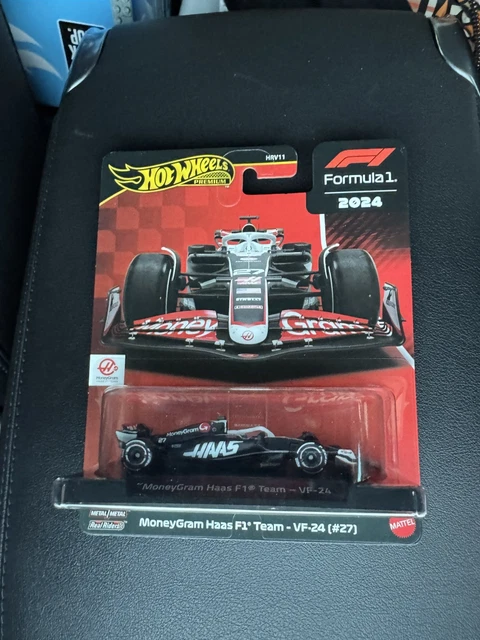 2025 HOT WHEELS Premium 🔥 Formula 1 F1 2024 MONEYGRAM HAAS F1 TEAM VF ...