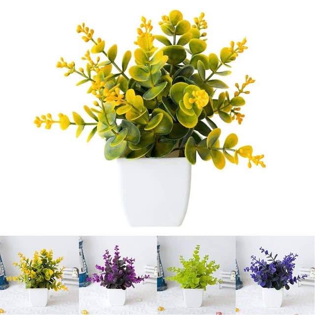 FAUSSE PLANTE COLOR E unique en plastique bonsa? pour cour ou boutique 16 cm EUR 8,98 - PicClick FR