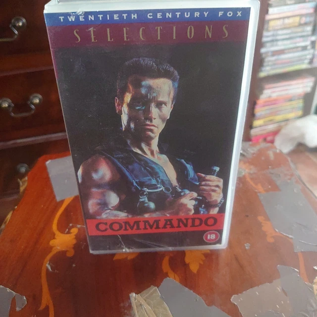 COMMANDO - VHS - Twentieth century fox selections - Arnold ...
