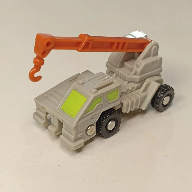 TRANSFORMERS G1 MICRO Masters_ Crumble_ Construction Patrol_Hasbro 1990 ...