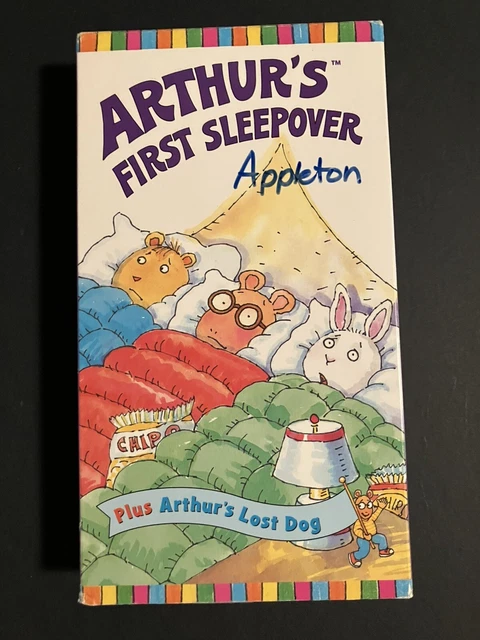 ARTHUR - ARTHUR’S First Sleepover (VHS) VCR Video Cassette Tape ...