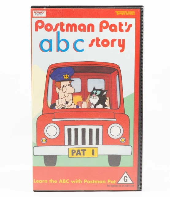 POSTMAN PAT VHS Cassette Pat's ABC Story Vintage Children's TV Show $18 ...