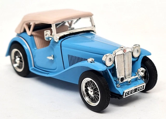 VITESSE 1/43 MG TC Closed Convertible Clipper Blue 29151 Diecast Scale ...