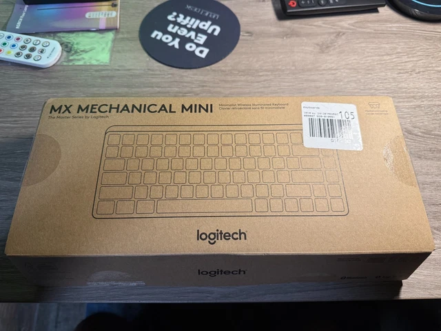 LOGITECH MX MECHANICAL Mini Wireless Keyboard - Graphite (Linear ...