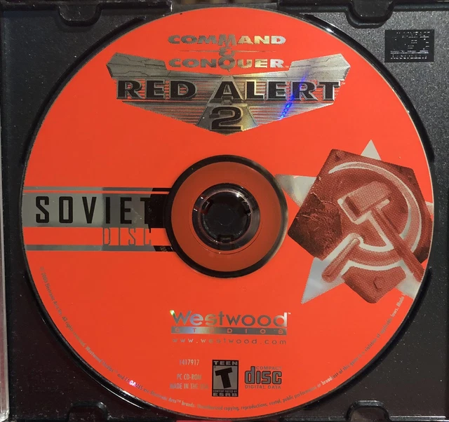 COMMAND & CONQUER: Red Alert 2 Soviet Disc Only $9.99 - PicClick CA