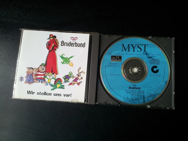 MYST PC-SPIEL VERLAG Broderbund unter Windows 3.1, Windows 98, Windows ...