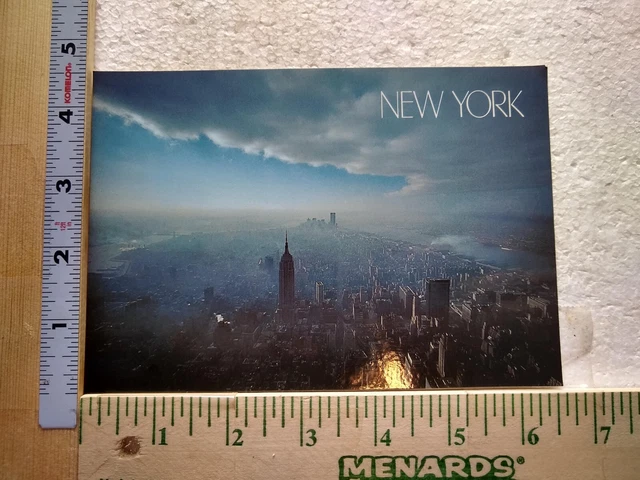 POSTCARD AERIAL VIEW NYC NY USA £6.34 - PicClick UK