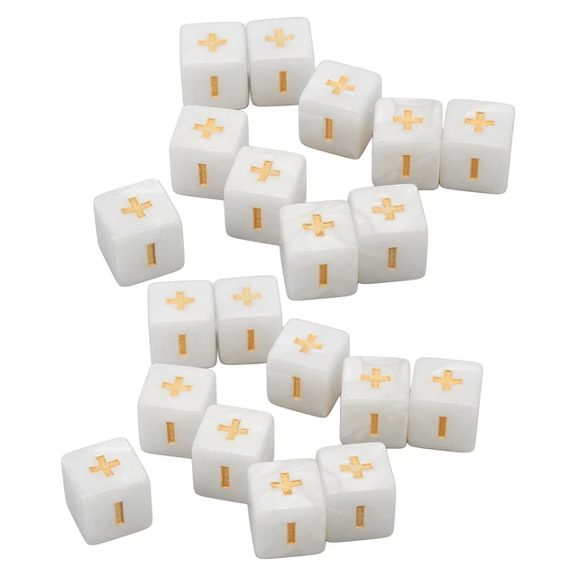 20PCS MATH PLUS Minus Sign Dices For Infant Education $14.05 - PicClick