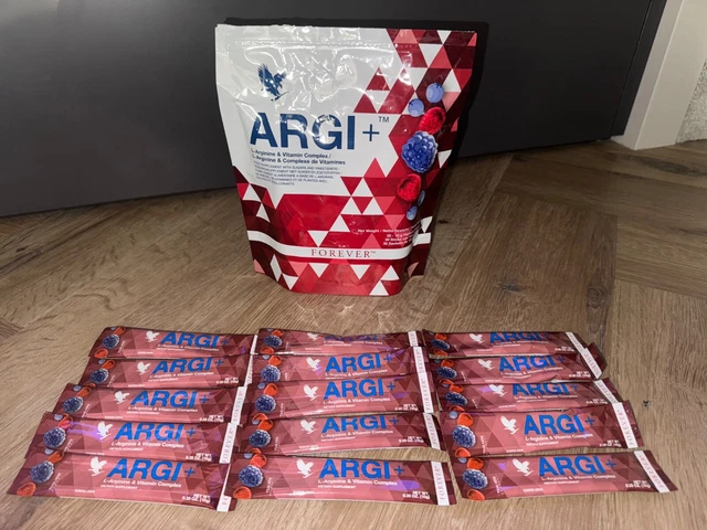 15 X FOREVER Living ARGI + Sachets..Expiry; 09/2026 Free P&P £29.80 ...