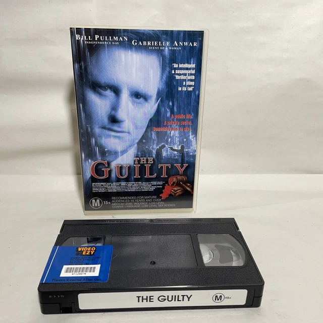 THE GUILTY EX-RENTAL VHS Video Tape Pullman $7.80 - PicClick AU