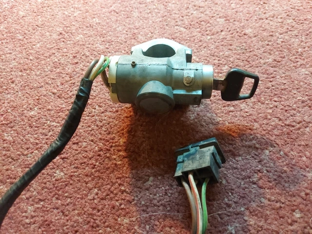 AUSTIN MINI MK3 steering column lock + key and ignition switch/loom ...