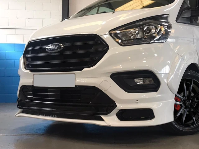 V3 FORD TRANSIT Custom Front Bumper Add-On Splitter for 2018-2023 ...