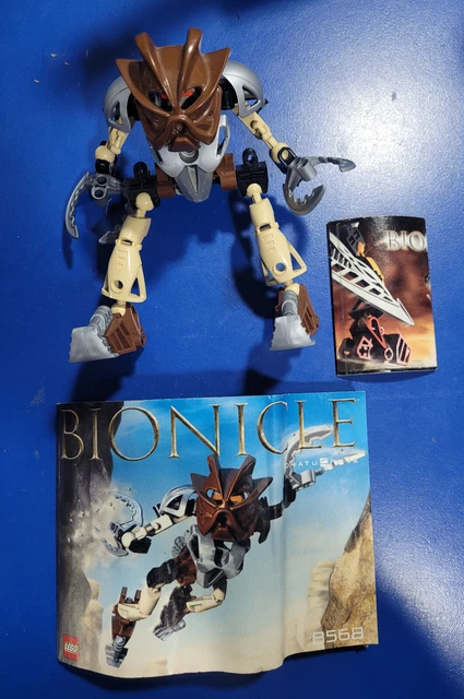 LEGO BIONICLE 8568 - Toa Nuva Pohatu - Complet Boxed Complete EUR 14,99 ...