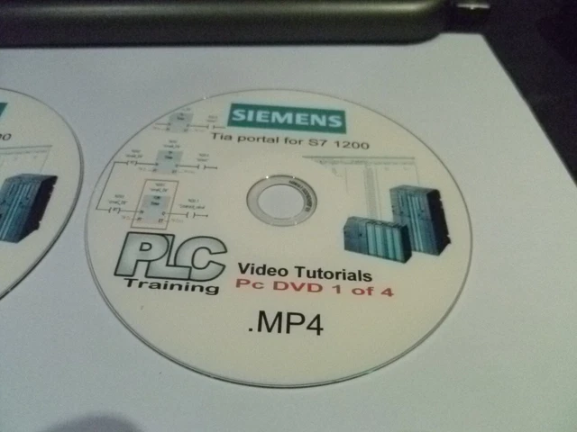 Siemens Tia Portal For S7 1200 Plc Programming Training Dvd Lessons Mp4 Eur 3787 Picclick Fr