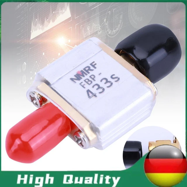 FBP-433S BANDPASSFILTER, WIEDERVERWENDBARES 433-MHz-Bandpassfiltermodul ...