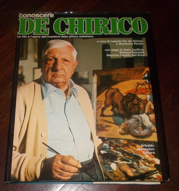 CONOSCERE DE CHIRICO Isabella Far Domenico Porzio 1979 1°Edizione ...