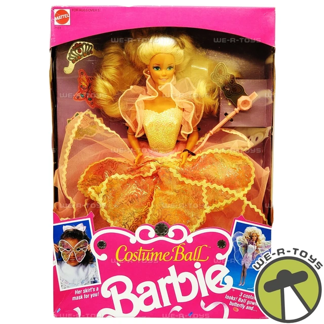 COSTUME BALL BARBIE Doll 1991 Mattel No. 7123 NRFB £42.02 - PicClick UK