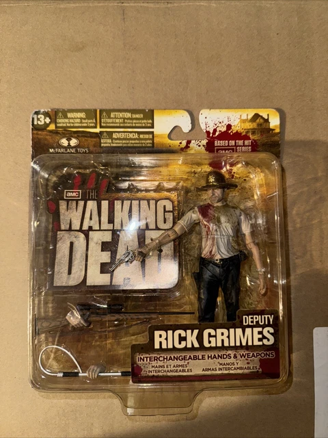 MCFARLANE TOYS AMC The Walking Dead Series 2 Deputy Rick Grimes Action ...