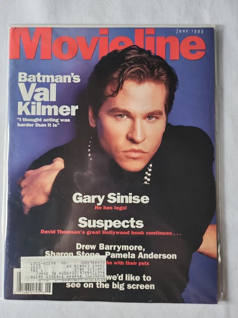 1995 JUIN MOVIELINE Batman Val Kilmer Drew Barrymore Pamela Anderson ...