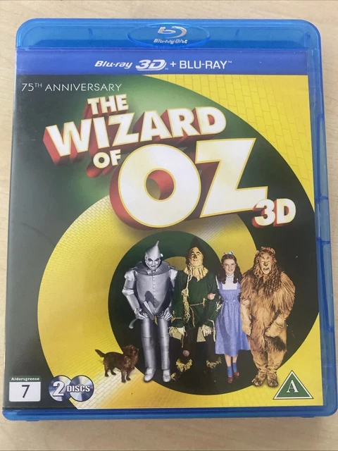 THE WIZARD OF oz 3d 75 Anniversary Blu-ray £60.00 - PicClick UK