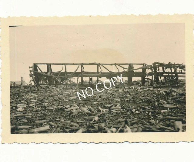 FOTO WK 2 zertrümmerte Halle Juli 1941 Ostfront B 1.77 EUR 34,90 ...