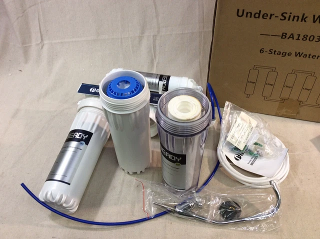 NEADY 6 STAGE Under Sink Water Filter Softener BA180328JSJ EUR 67,49 ...