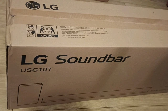 LG USG10TY :- 3.1 Dolby Atmos Wireless Sound Bar & Sub BRAND NEW NEVER ...