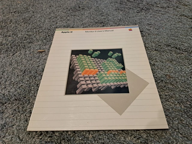 APPLE II MONITOR II User's Manual $9.99 - PicClick