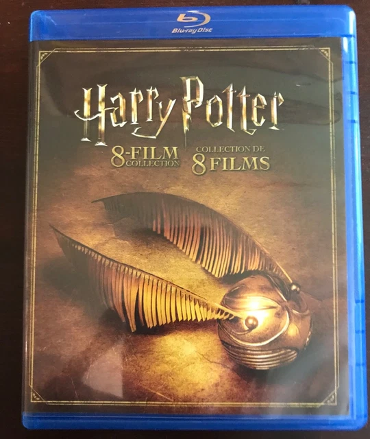 HARRY POTTER 8 Film Collection Daniel Radcliffe BLU-RAY Box J.K ...