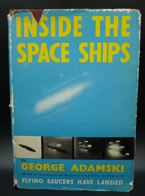 INSIDE THE SPACE Ships by George Adamski (1958) £29.99 - PicClick UK