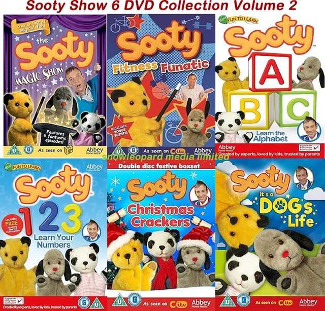 SOOTY SHOW 6 DVD Collection Volume 2 Kids Children's Full of Fun New UK ...