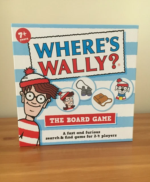 WHERE’S WALLY BOARD Game with Countdown Timer Memory Game £4.00 ...